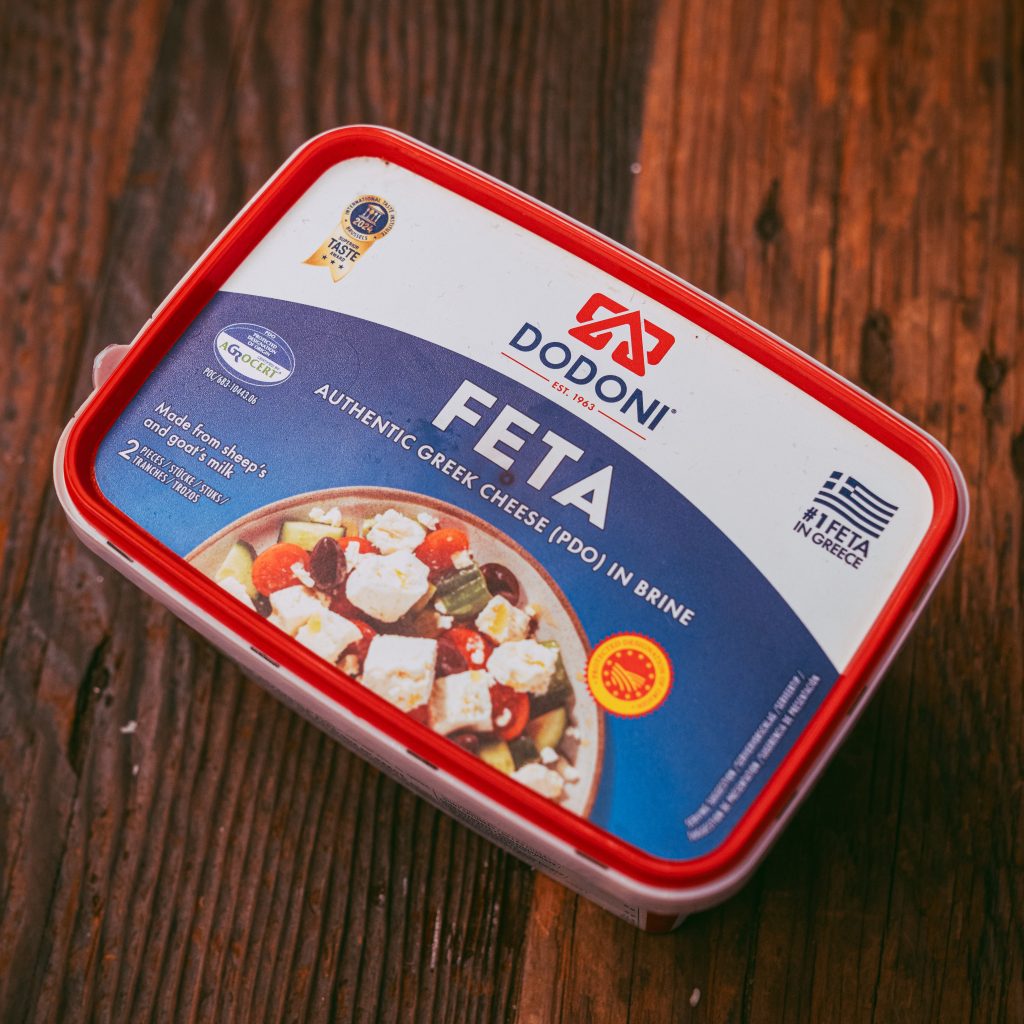 Dodoni Feta Tub 400g - Mezetaki - Mediterranean Restaurant and Deli