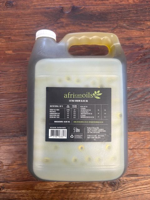 African Oils 5lt Ev Oil - Mezetaki - Mediterranean Restaurant and Deli