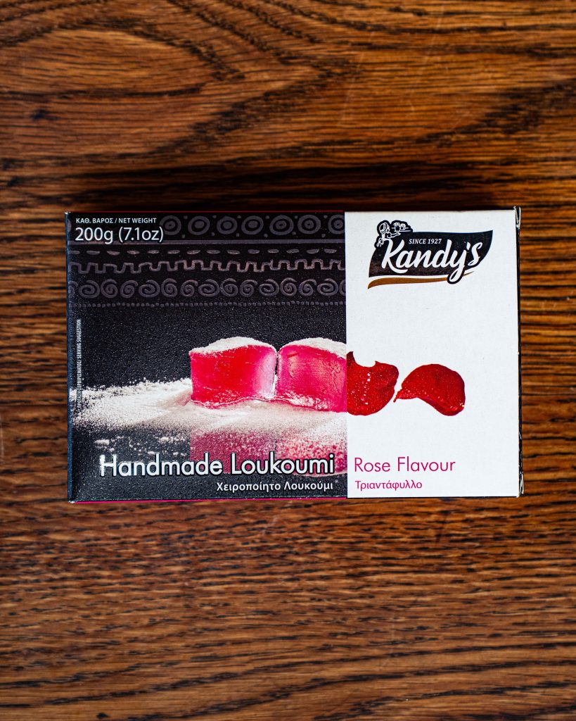 Handmade Loukoumi Rose 200gr - Mezetaki - Mediterranean Restaurant and Deli